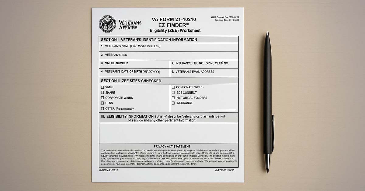 VA Form 21-10210: An Overview of Witness Statements and Disability Claims - REE Medical