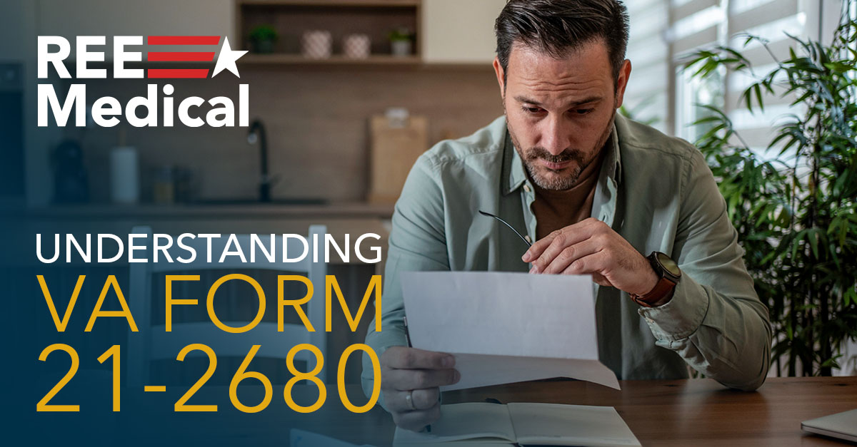 VA Form 21-2680 - REE Medical