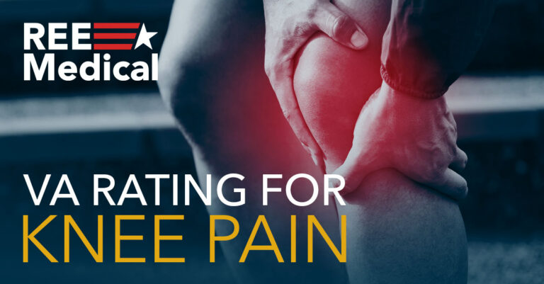 VA Rating for Knee Pain - REE Medical